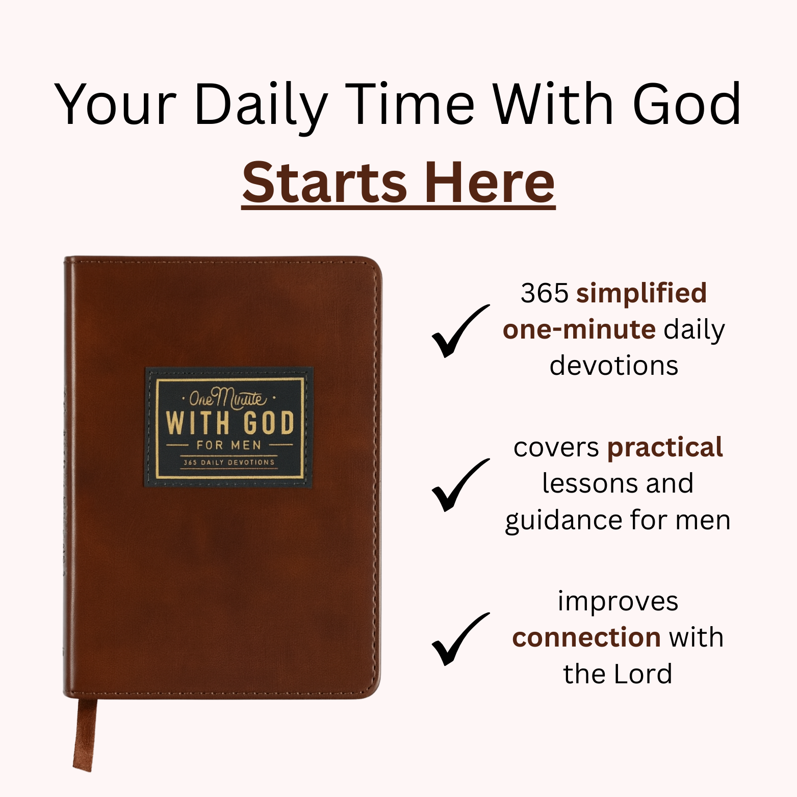 One Minute with God — 365 Devotions – Byrelm